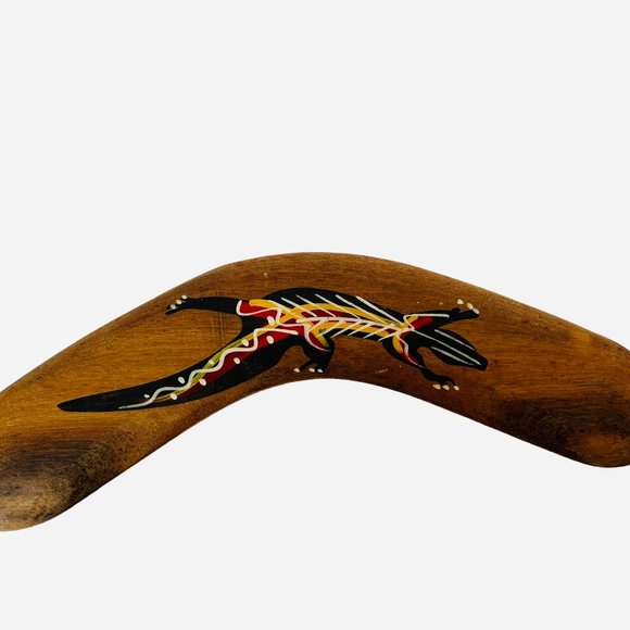 Bunabiri | Toys | Bunabiri Boomerang Aboriginal Art The Dreamtime Hand ...
